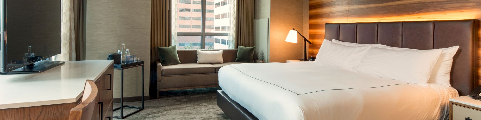 Downtown Portland Accommodations - The Porter Hotel - with city views.